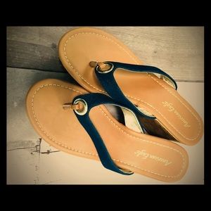 American Eagle By Payless | Shoes | Strappy Denim Clogs | Poshmark